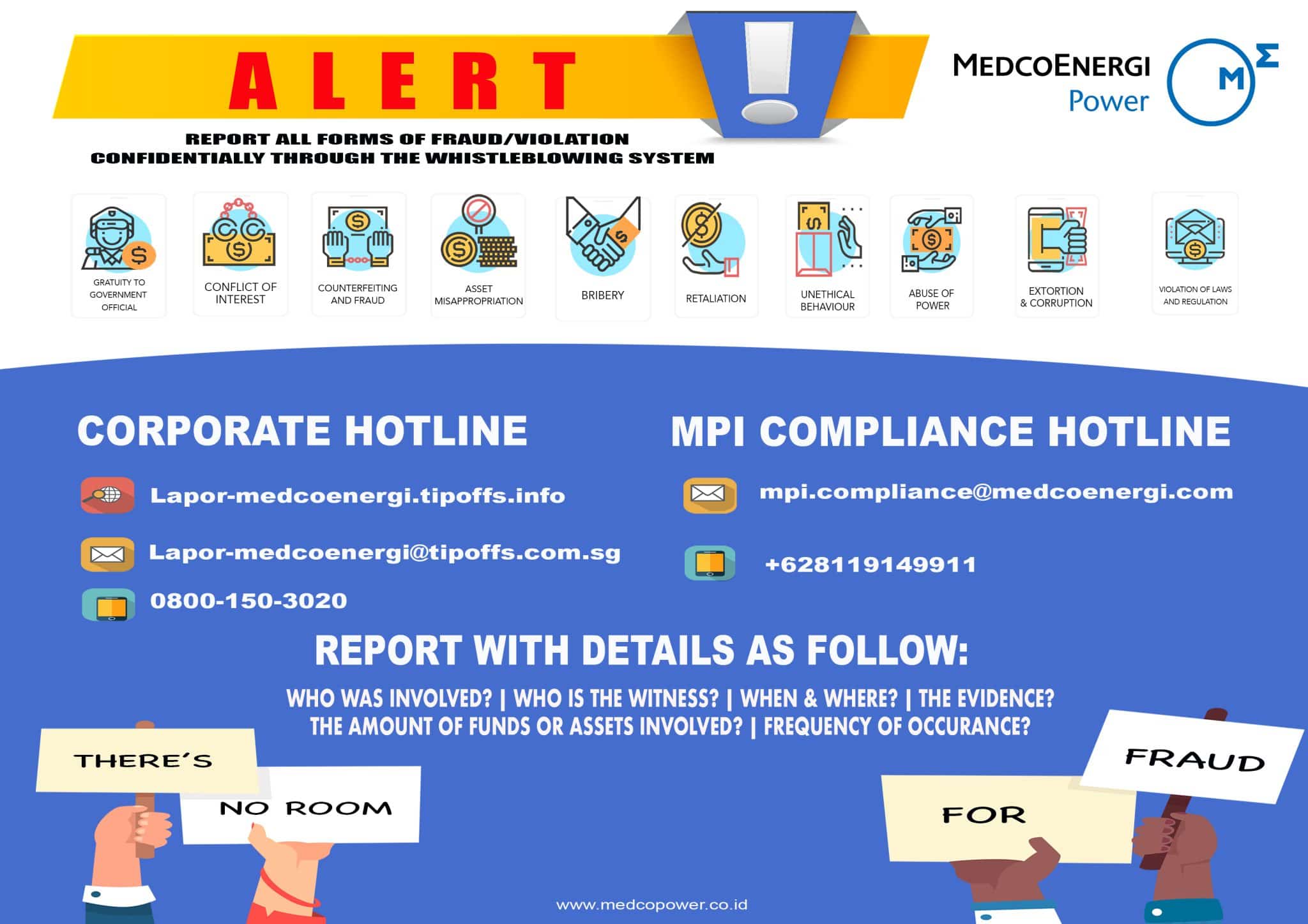 Anti Bribery & Corruption – Medco Power Indonesia